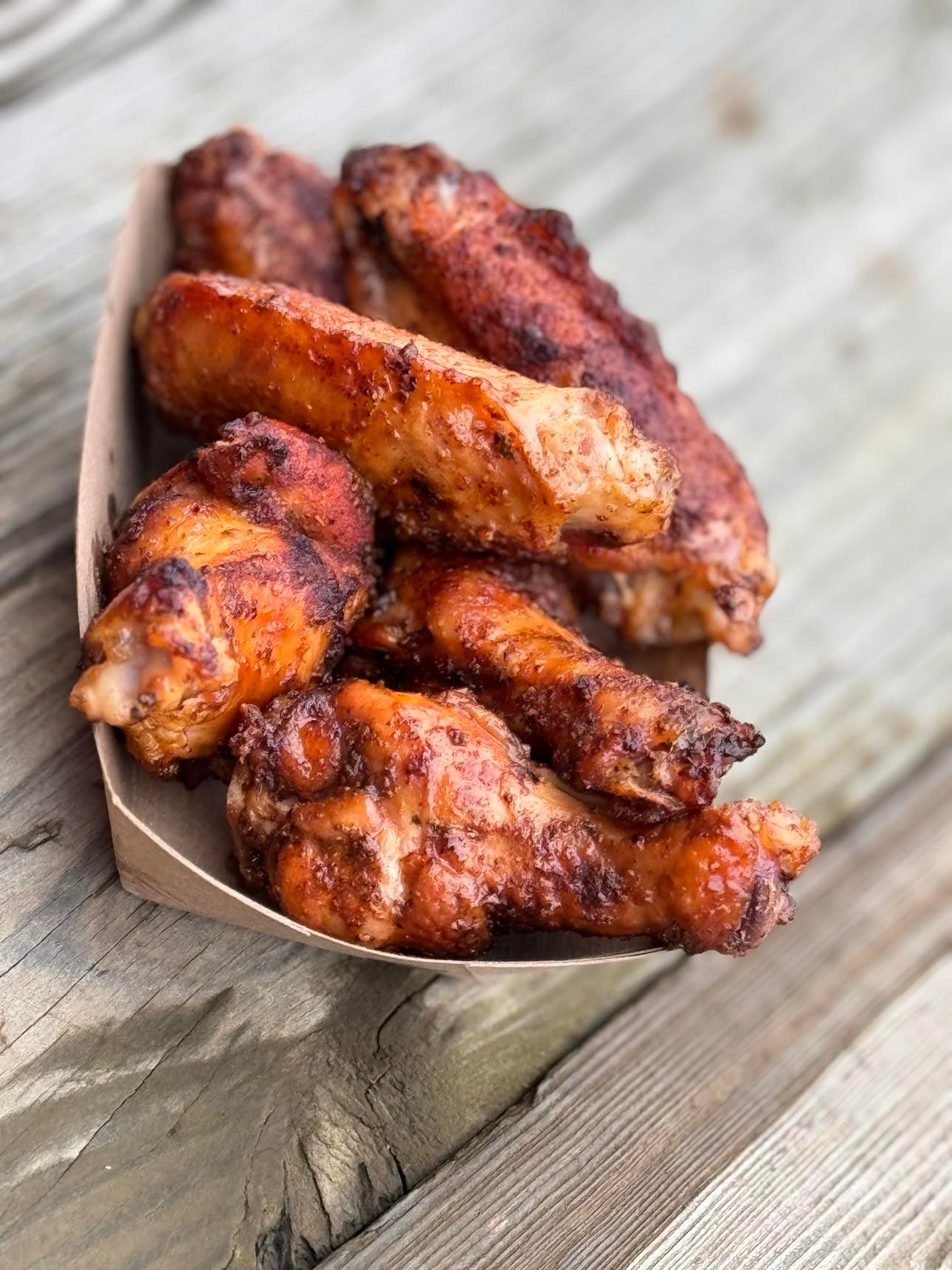 6 wings | Smokin F BBQ